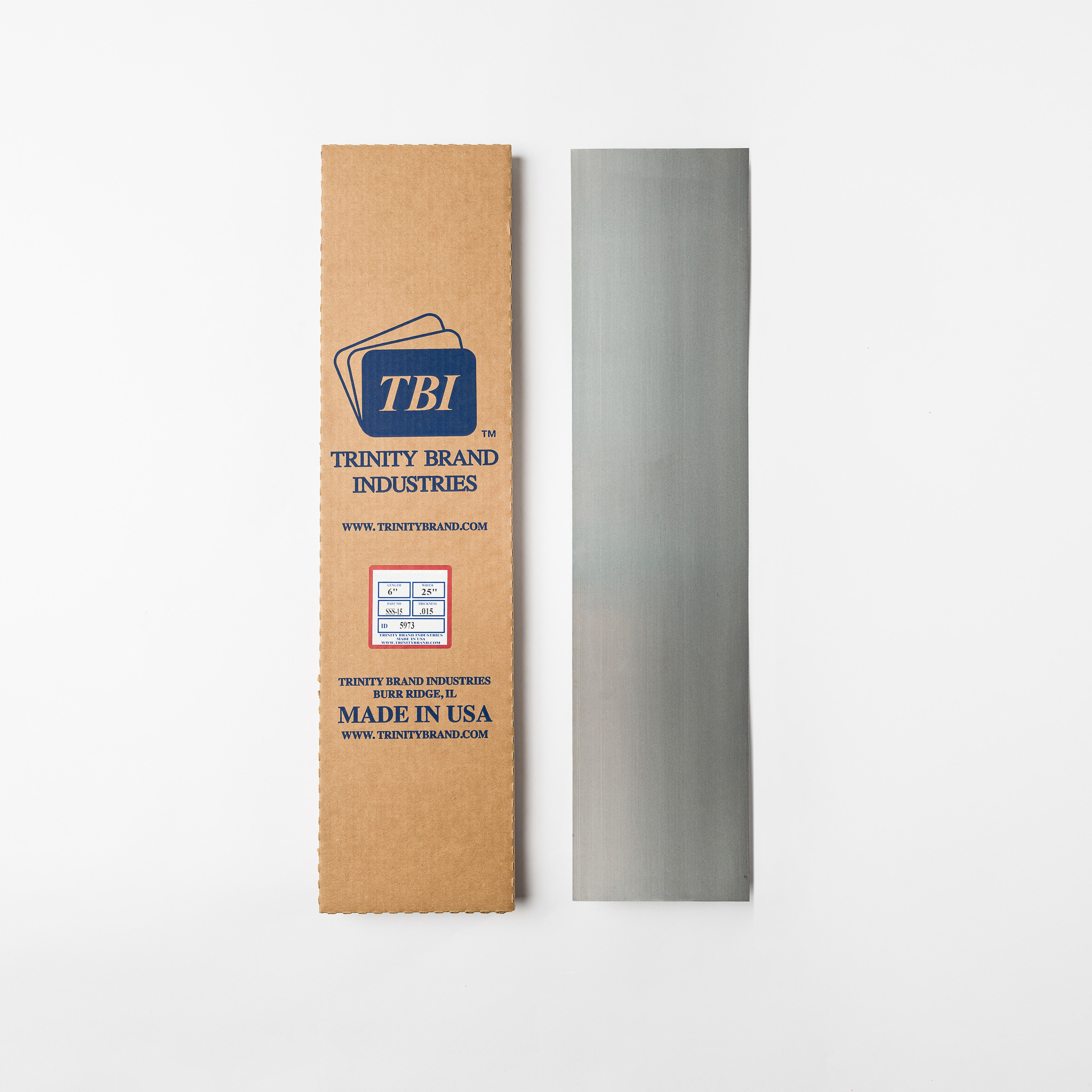 1008/1010 Carbon Steel Shim Flat Sheets On Trinity Brand Industries, Inc.